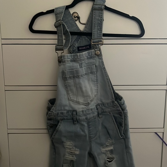Blue Spice | Jeans | Light Blue Denim Overalls | Poshmark